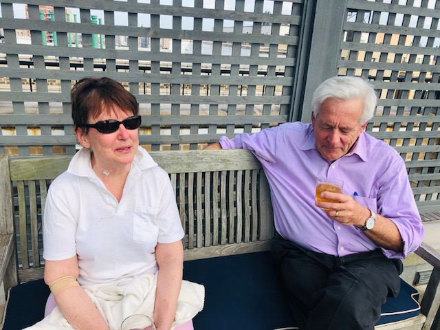 debbie s nyc apartment rooftop debbie post with hbs friend